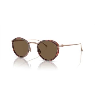 Giorgio Armani Titan Sonnenbrille in Shiny Havana/Dark Brown - - Accessories - Herren - Braun - 46 MM