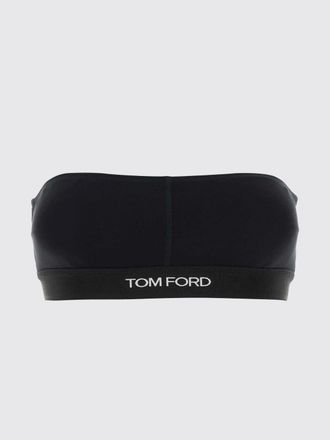 Tom Ford Soutien-gorge bandeau en modal avec logo jacquard
