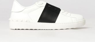 Valentino Garavani Open Sneakers aus glattem Kalbsleder mit Kontrastband