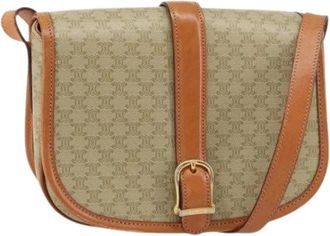 Celine Pre-owned Vintage macadam sac bandouli&egrave;re - Femme - Pre-owned - Beige - Taille: ONE Size