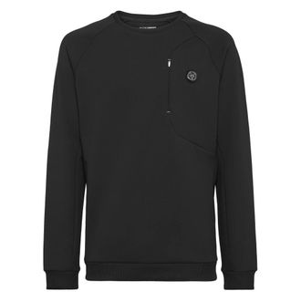 Plein Sport Homme, Sweatshirts et sweats &agrave; capuche, Noir, Taille: 4XL SweaT-shirt Racing