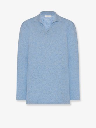 The Row Niosa cotton and linen polo - THE ROW - gender_Woman