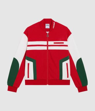 Diadora Veste Legacy Rosso Lava Fusa