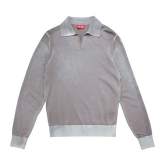Diesel Homme, Pulls, Gris, Taille: L K-Lorenzo Polo