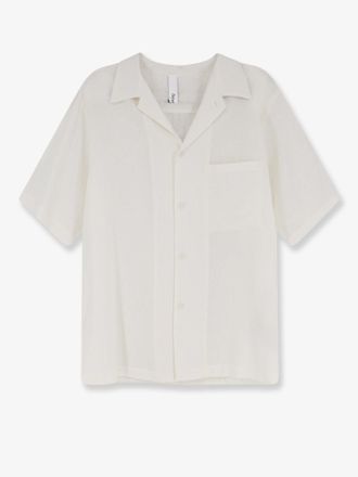 Hev&ograve; Linen and viscose blend shirt - HEVO - gender_Man