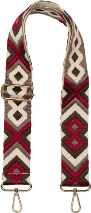 styleBREAKER Taschenzubeh&ouml;r Wechsel Taschengurt Ethno Muster bunt