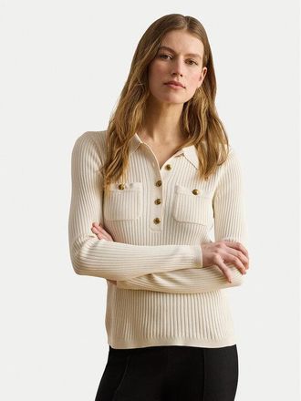 Lauren Ralph Lauren Pullover 200P03459003 Creme Slim Fit