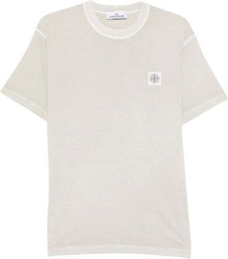 Stone Island Homme, Tops, Gris, Taille: S T-Shirt