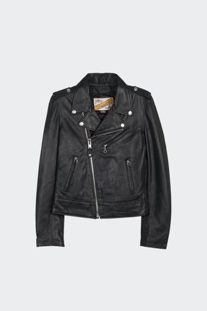 Schott NYC Blouson zipp&eacute; en cuir - Taille L