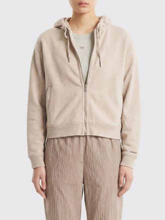 Maison Kitsun&eacute; Sweatshirt Damen Farbe Beige