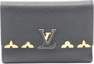 Louis Vuitton Portefeuille Tri-fold Pre-owned - Femme - Pre-owned - Noir - Taille: ONE Size