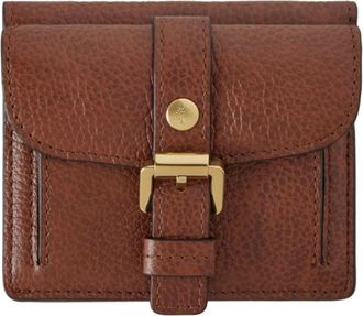 Mulberry Femme, Accessoires, Brun, Taille: ONE Size Rl8982-552G110 Petit Portefeuille Classique Grain&eacute;