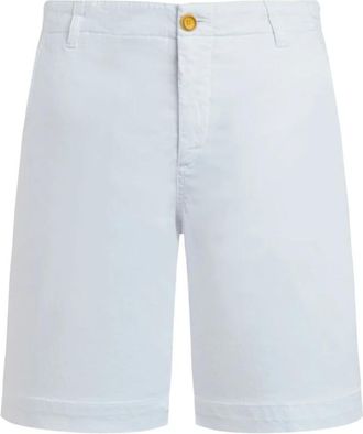 Vilebrequin Homme, Shorts, Blanc, Taille: W30 Bermuda en tencel satin uni