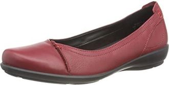 Hotter Femme Robyn II Ballerines, Rouge, 39 EU