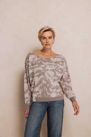 Zhrill Strickpullover ZHTALIA CAMO mit grafischem Muster