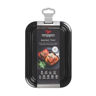Tala Plaque de cuisson Performance, Acier au Carbone de Qualité Professionnelle avec Revêtement Antiadhésif Eclipse, Idéale pour Cuisiner et Rôtir, Noir, 1