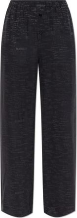Maison Margiela Femme, Pantalons, Noir, Taille: 36 FR Pantalon large