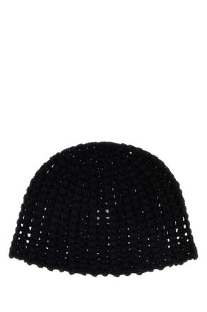 The Garment Hat Crochet Beanie - Black