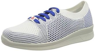 Berkemann Femme Eila Sneaker, Blanc Bleu, 40 2/3 EU