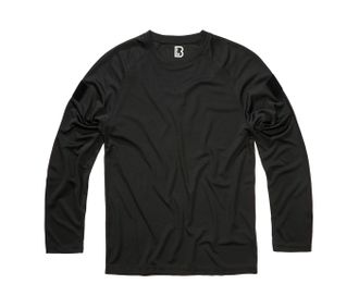 Brandit Quick Dry Shirt Longsleeve, Farbe: Black, Gr&ouml;&szlig;e: 6XL