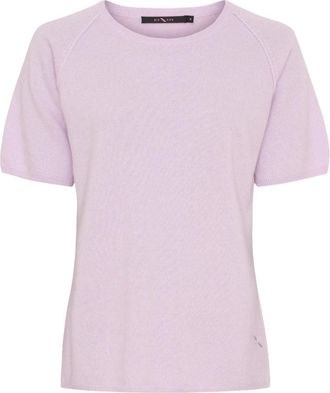 BTF-CPH Feinstrick-T-Shirt - - Knitwear - Damen - Lila - S