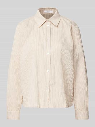 OPUS Regular Fit Hemdbluse mit Smok-Details Modell Finnea