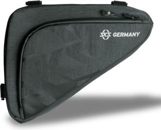 SKS Germany TRAVELLER EDGE Fahrradtasche f&uuml;r Trekking- und Cityr&auml;der, Fahrradzubeh&ouml;r (Tasche aus wasserabweisendem Gewebe, mit Minipumpenschlaufe, Klettverschluss