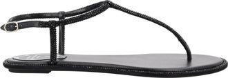 Rene Caovilla Diana Zehentalsteg-Sandalen - - Shoes - Damen - Schwarzk - 36 EU