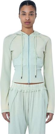 Charlotte Knowles Knwls, Femme, Sweatshirts et sweats &agrave; capuche, Vert, Taille: 40 FR Bellona Sweat &agrave; capuche