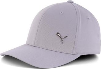 Puma Casquette unisexe Metal Cat Flexfit - Casquette de baseball, Harbor Mist, L/XL
