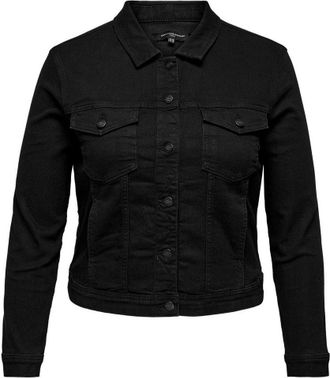 Only Carmakoma Jeansjacke CARWESPA LS JACKET BLACK DNM