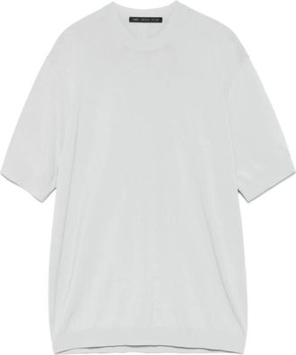 low brand Homme, Tops, Gris, Taille: 2XL T-Chemises