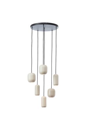 Brilliant H&auml;ngeleuchte Paris, Sand, Metall, 200 cm, RoHS, Reach, Europ&auml;ischer Sicherheitsstandard, h&ouml;henverstellbar, Lampen & Leuchten, Innenbeleuchtung, Leucht