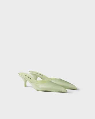 Prada Mules aus Satin