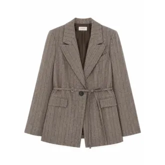 DIEGA Diega - Blazer Vigio - Femme - Vestes - Beige - Taille: 42 FR