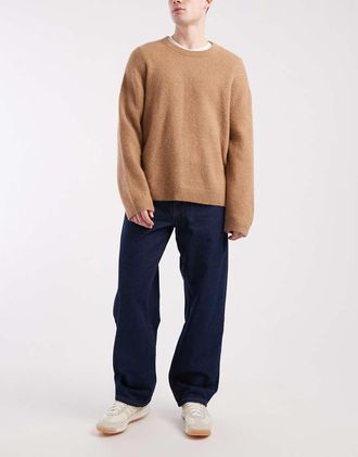 Vans Check-5 - Jean ample - Bleu fonc&eacute; brut