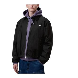 Carhartt Work in Progress Homme, Vestes, Noir, Taille: XL Madison Ripstop Jacket