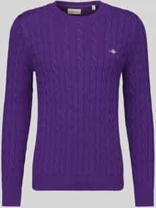 GANT Pullover mit Logo-Stickerei