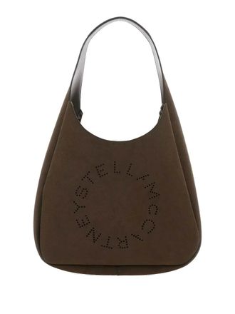 Stella McCartney logo-detail tote bag - Braun