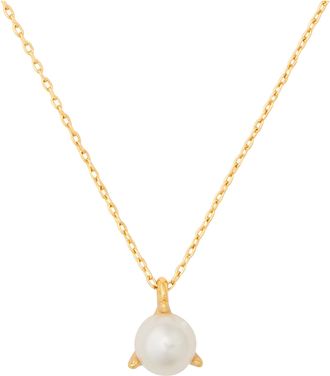 Kate Spade New York Kate Spade New York Trio Prong Anh&auml;nger, Creme/Gold