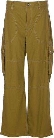Loewe Pantalons D&eacute;contract&eacute;s - Vert