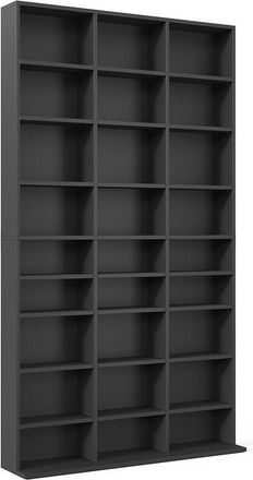 Vicco CD-Regal Jukebox, Schwarz, 102 x 178 cm