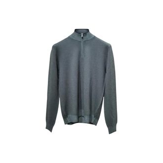 Fedeli Homme, Pulls, Vert, Taille: XL Col roulés