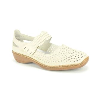 Rieker Damen, Schuhe, Beige, 42 EUGr&ouml;&szlig;e