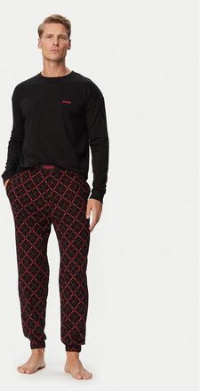 HUGO BOSS Pyjama Elion 50570947 Schwarz Relaxed Fit