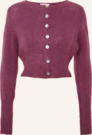 Americandreams Americandreams Alpaca Corset Fit Cardigan Matilda rot
