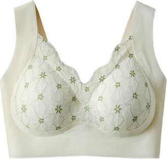 Generic Soutien Gorge Invisible Soutien Gorge sans Armature Brassiere Femme sans Armature De Classique Look Transparent &Eacute;paules Nues sans Armature Ni Mousse B