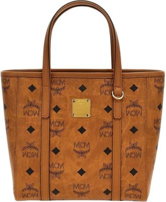 MCM Mini Visetos Tote - - Bags - Damen - Braun - ONE SIZE