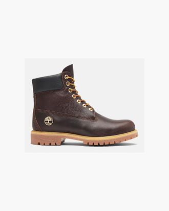 Timberland Wasserdichter Timberland Premium Espresso 6-Inch Boot f&uuml;r Herren in Braun, Herren, Braun, Gr&ouml;&szlig;e