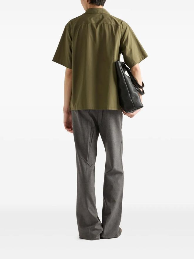 Prada chemise en coton - Vert dès 890,00 € - sur Stylight